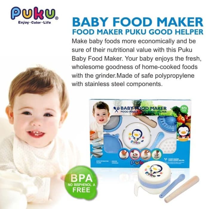 Jual Puku Baby Food Maker | Shopee Indonesia