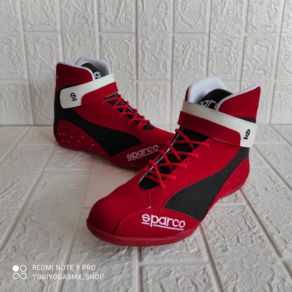 Jual Sepatu drag race sepatu touring keren new V RED sepatu balap keren ...