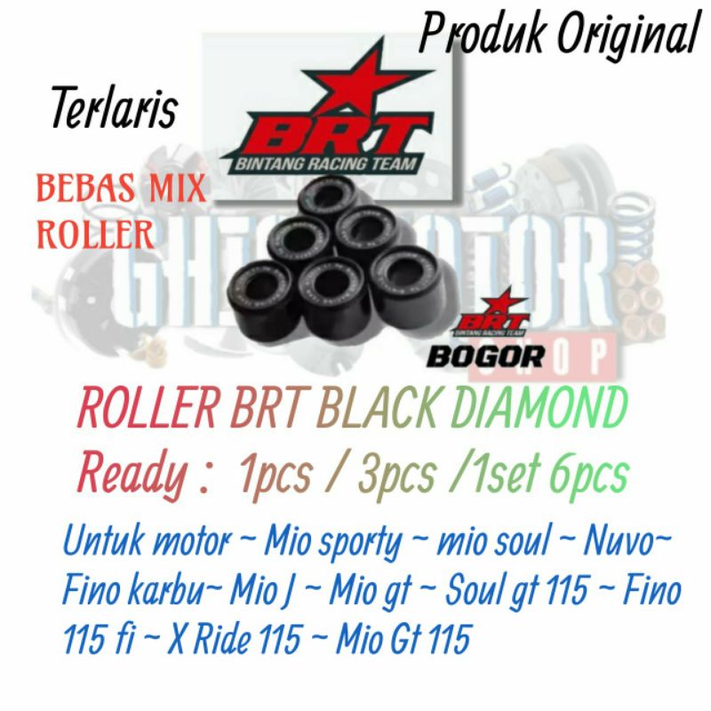 Jual Roller Roler Loler BRT Mio old - Mio sporty- Mio smile - Mio Soul Fino karbu/Fi - Nuvo- Mio ...