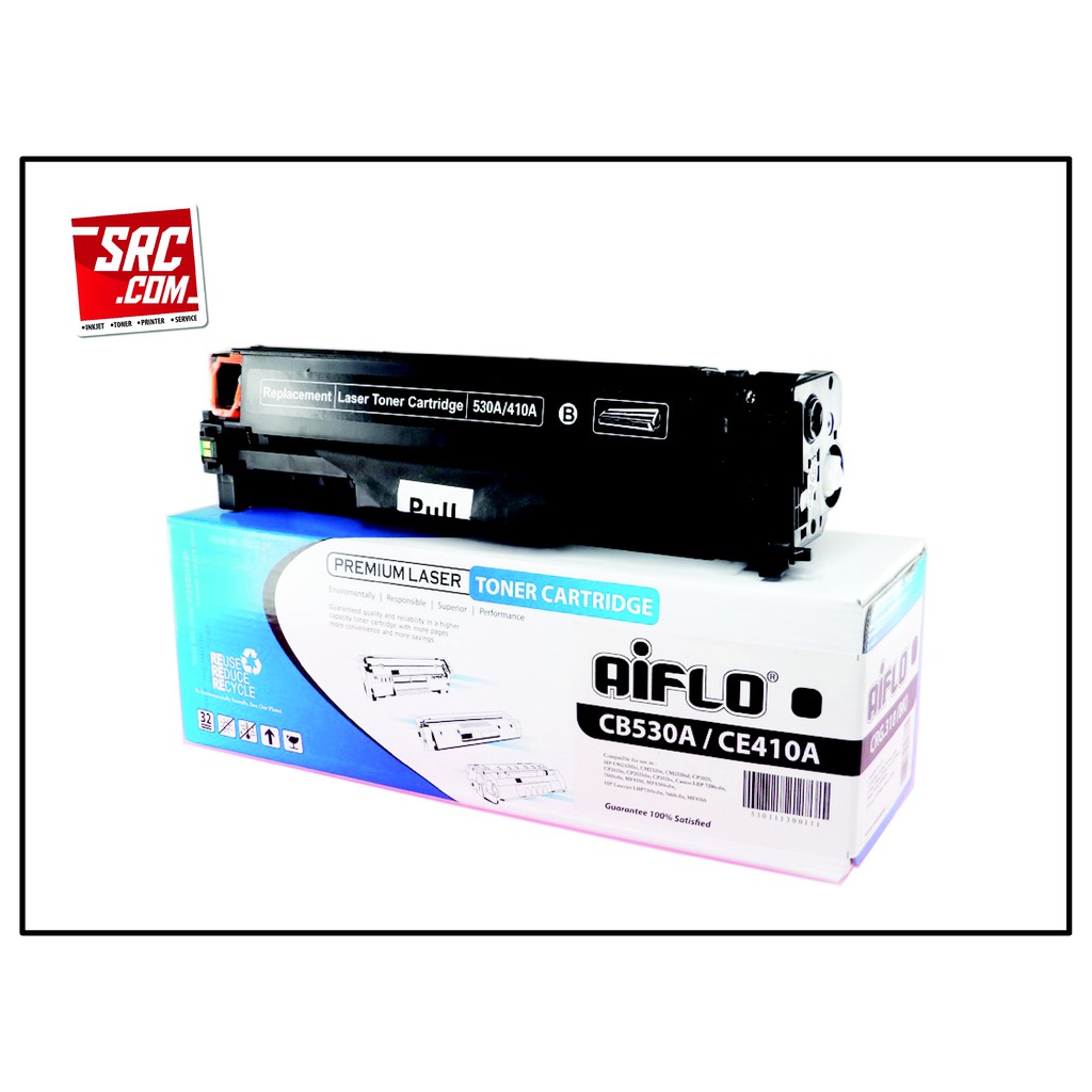 Jual Aiflo Toner Compatible CB530A Aiflo Cartridge CE410A Hitam Black ...