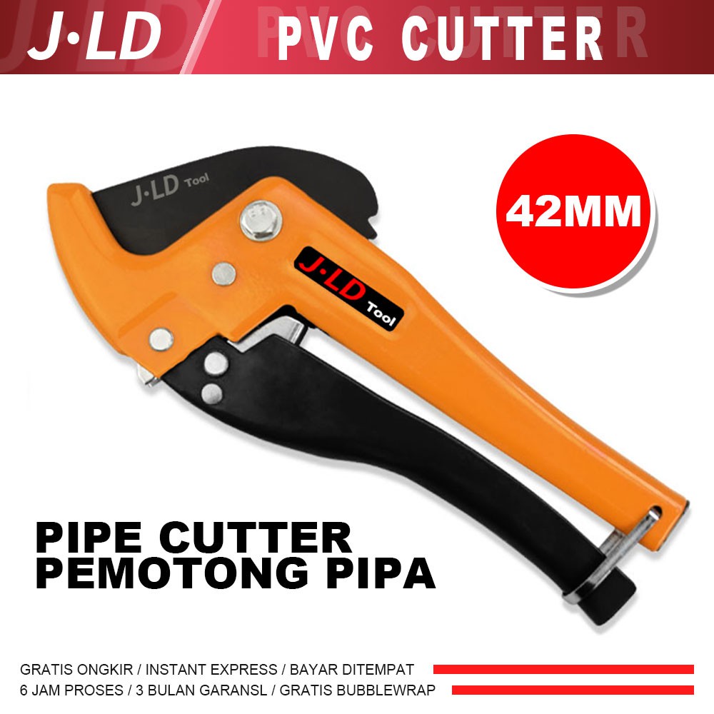 Jual JLD 42mm Gunting Pemotong Pipa -Pipe Tubing Cutter-Pipe Cutter - Pemotong Pipa - PVC Cutter ...
