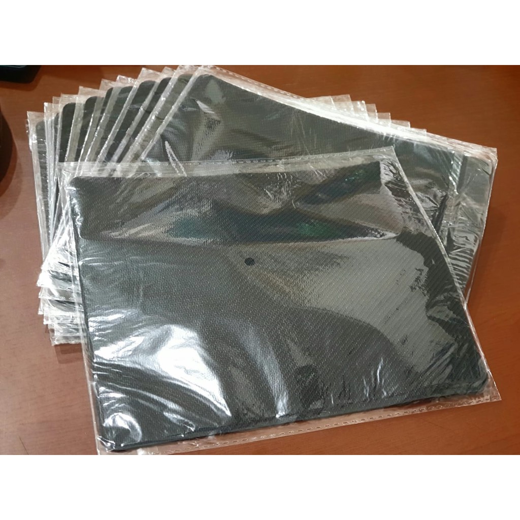Jual MOUSE PAD POLOS 22X18 MOUSE HITAM POLOS MOUSE PAD STANDARD MURAH ...