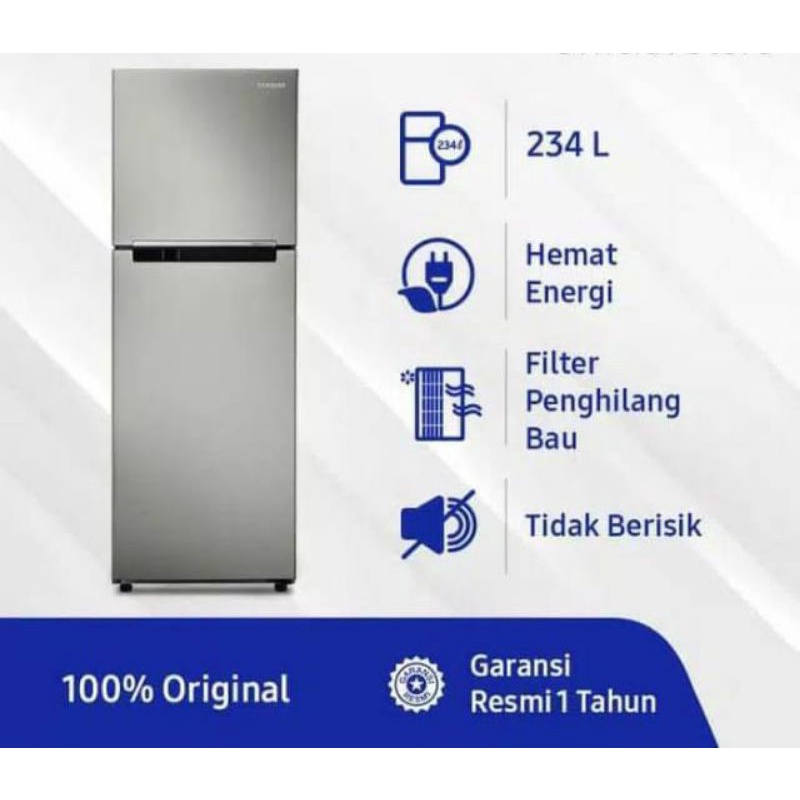 Jual Kulkas samsung 2 pintu RT22FARBDSA digital inverter | Shopee Indonesia