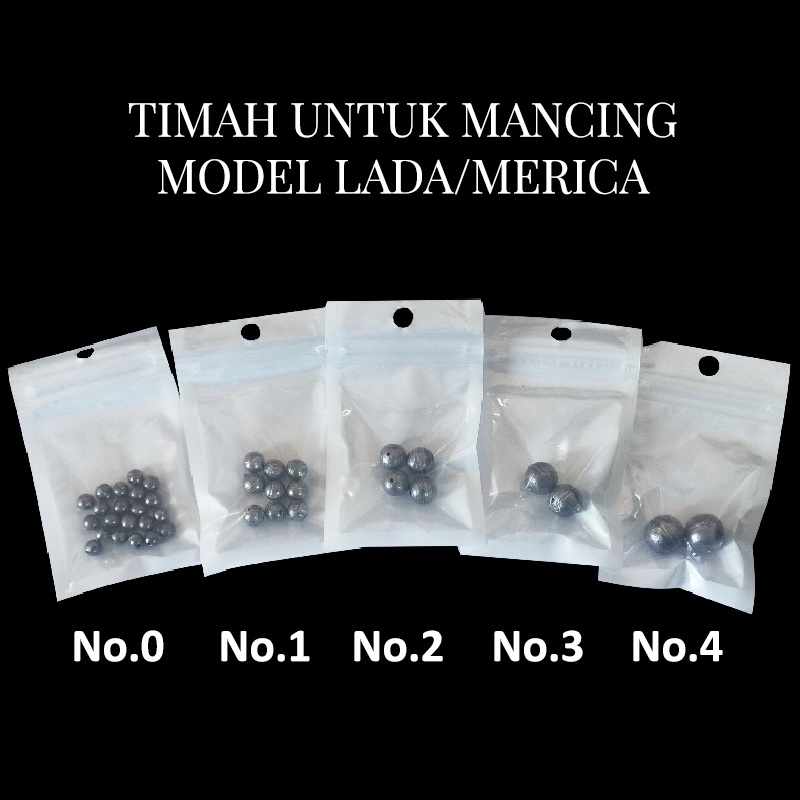 Jual Timah pemberat pancing model lada/merica/bulat | Shopee Indonesia