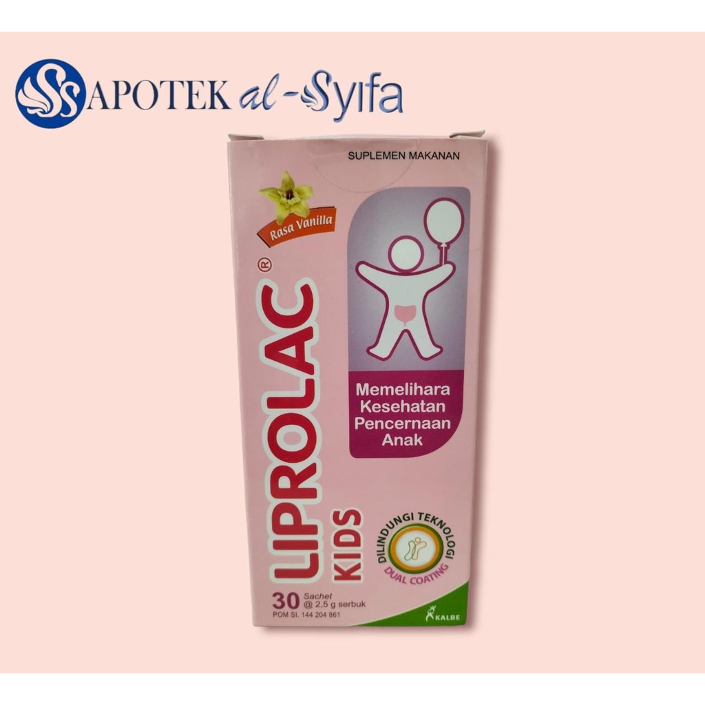 Jual Liprolac Kids/suplemen kesehatan pencernaan anak (1 box isi 30 ...