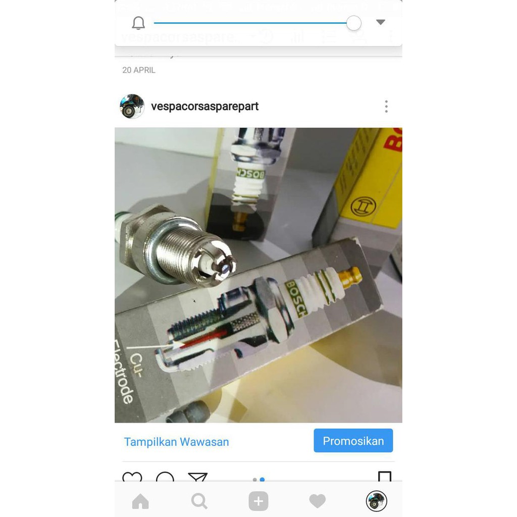 Jual Busi Bosch Vespa Drat kepala 3 Panjang Excel Exclusive PX | Shopee Indonesia