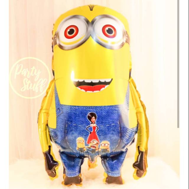 Jual Balon Minion ( Jual balon huruf angka helium gas alat pesta ...