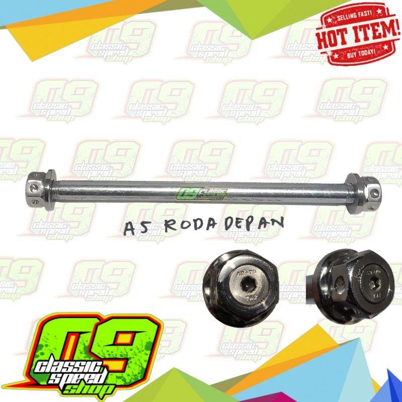 Jual As Roda belakang arem arm Kaze as 15 Dan As arem bagian depan ke ...