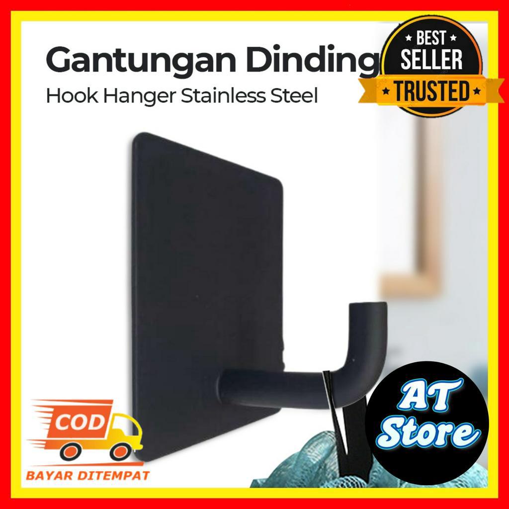 Jual GANTUNGAN DINDING HOOK HANGER STAINLESS STEEL | Shopee Indonesia