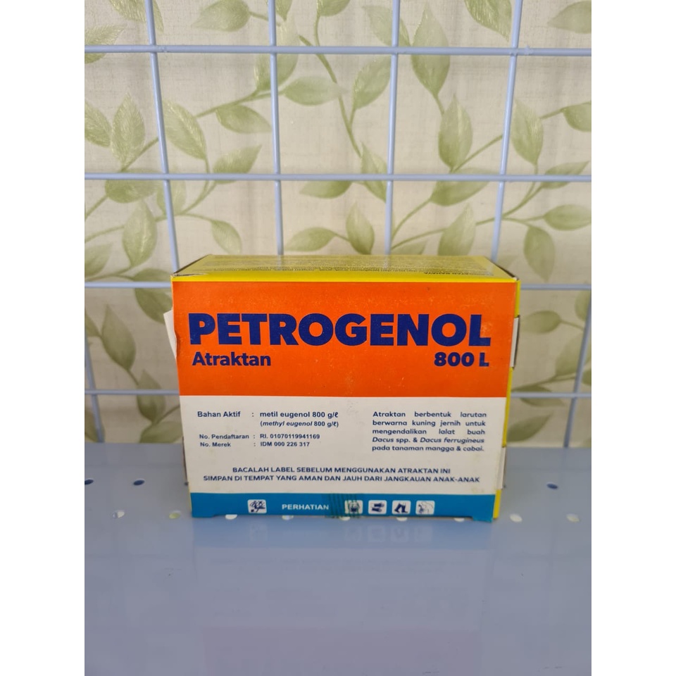 Jual PETROGENOL ATRAKTAN 800L PERANGKAP LALAT BUAH (@5ML) | Shopee ...