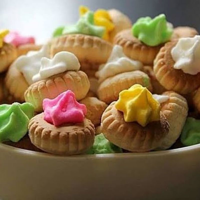 Jual Biskuit gem rose kue kancing kue Monas camilan legendaris khas ...