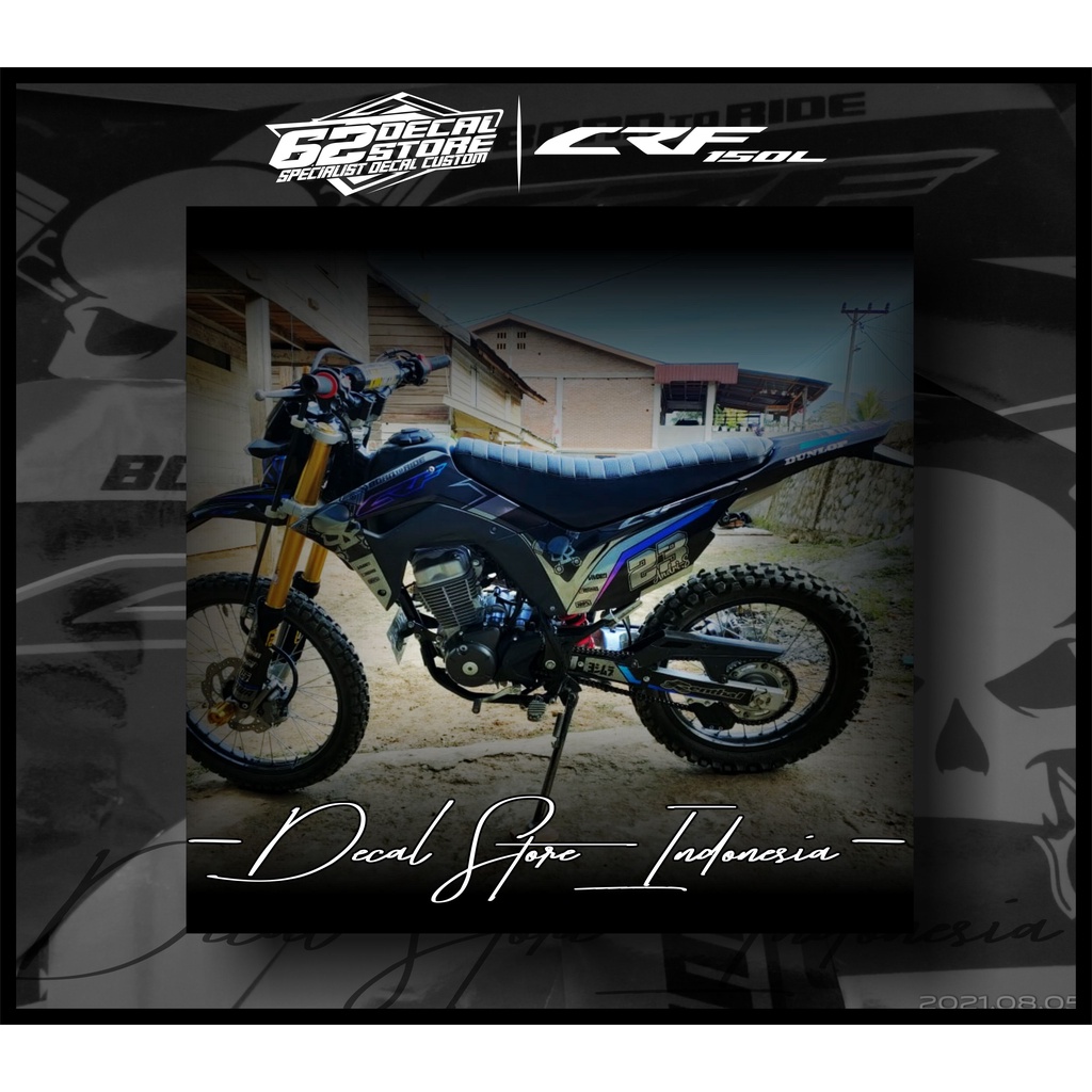 Jual STIKER DECAL CRF 150L PREMIUM CUSTOM FULL BODY | Shopee Indonesia