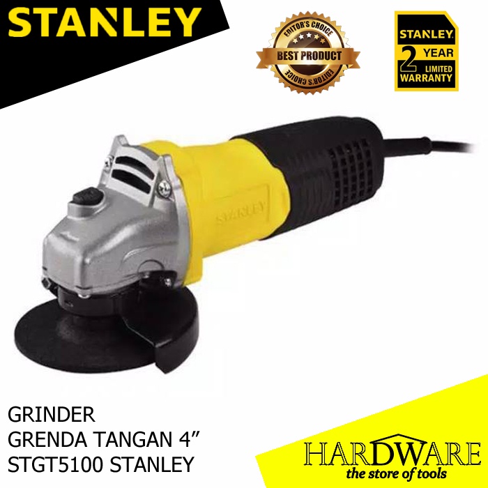 Jual STANLEY GERINDA TANGAN 4 INCH GRENDA TANGAN 4" STGS5100 4 ...