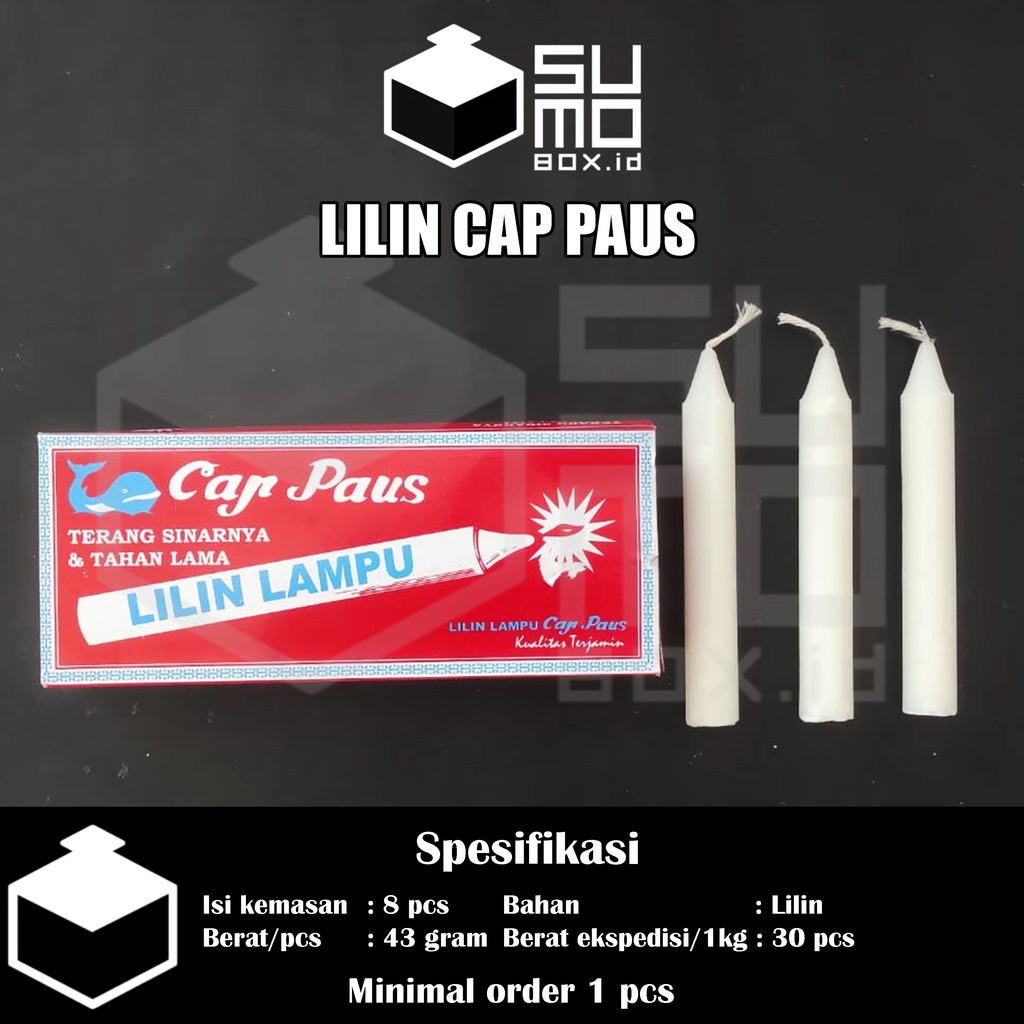 Jual [1 BOX ISI 8] Lilin Mati lampu \ lilin natal \ lilin lampu \ lilin ...