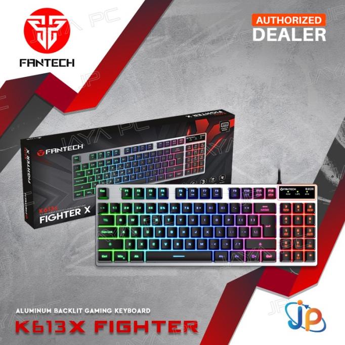 Jual Keyboard Gaming Fantech Fighter K613X TKL Tenkeyless Membrane ...