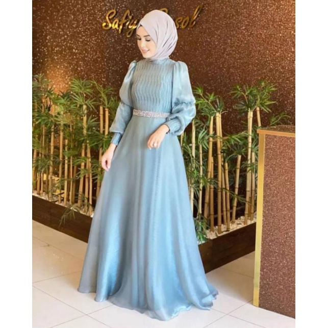 Jual GAUN PESTA MEWAH REALPICT / GAUN PESTA WEDDING DRESS POPULER ...