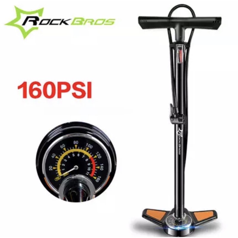 Jual ROCKBROS GP6532B Pompa Sepeda Bicycle Pump 160Psi MTB Floor Type ...