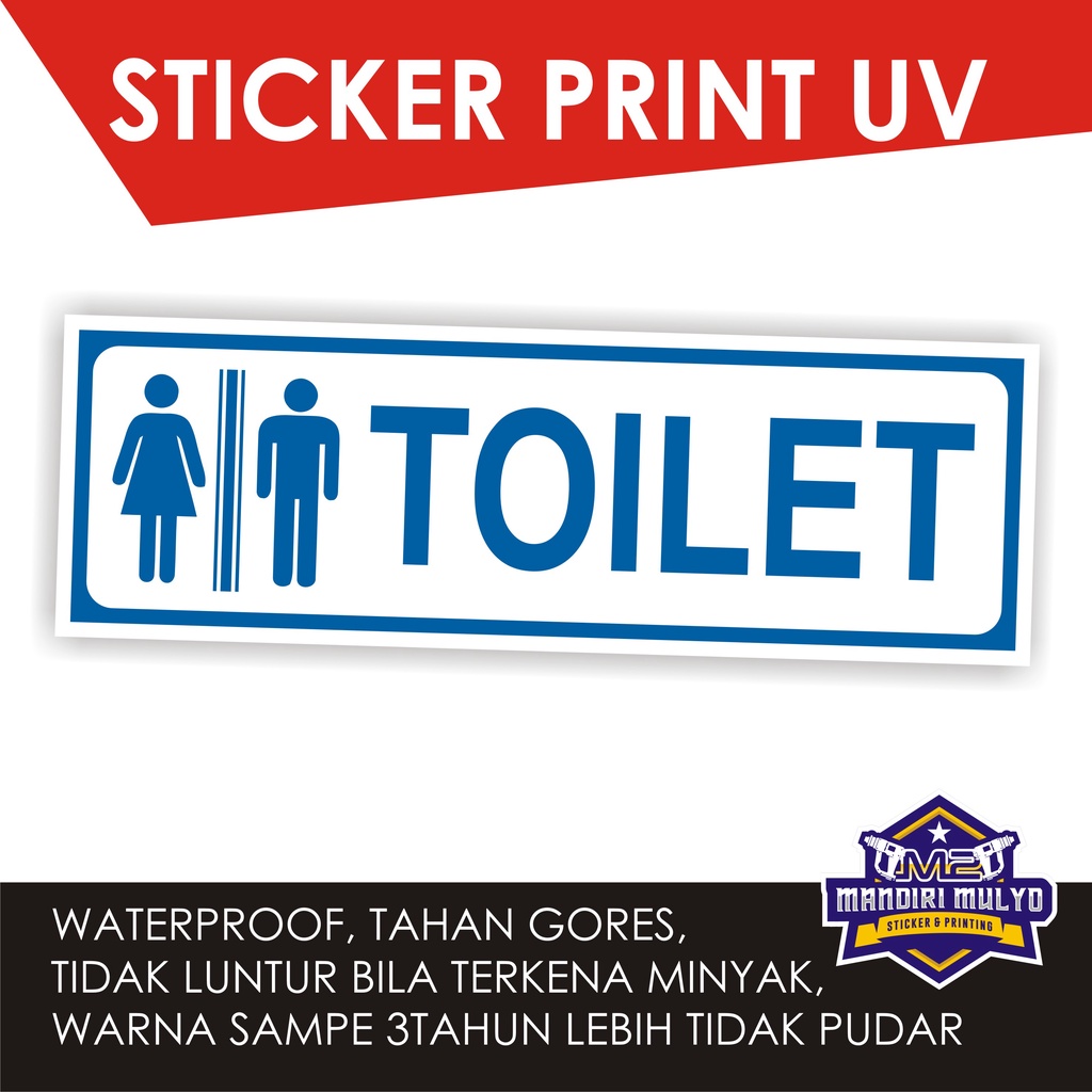 Jual STICKER SIGN TOILET | Shopee Indonesia