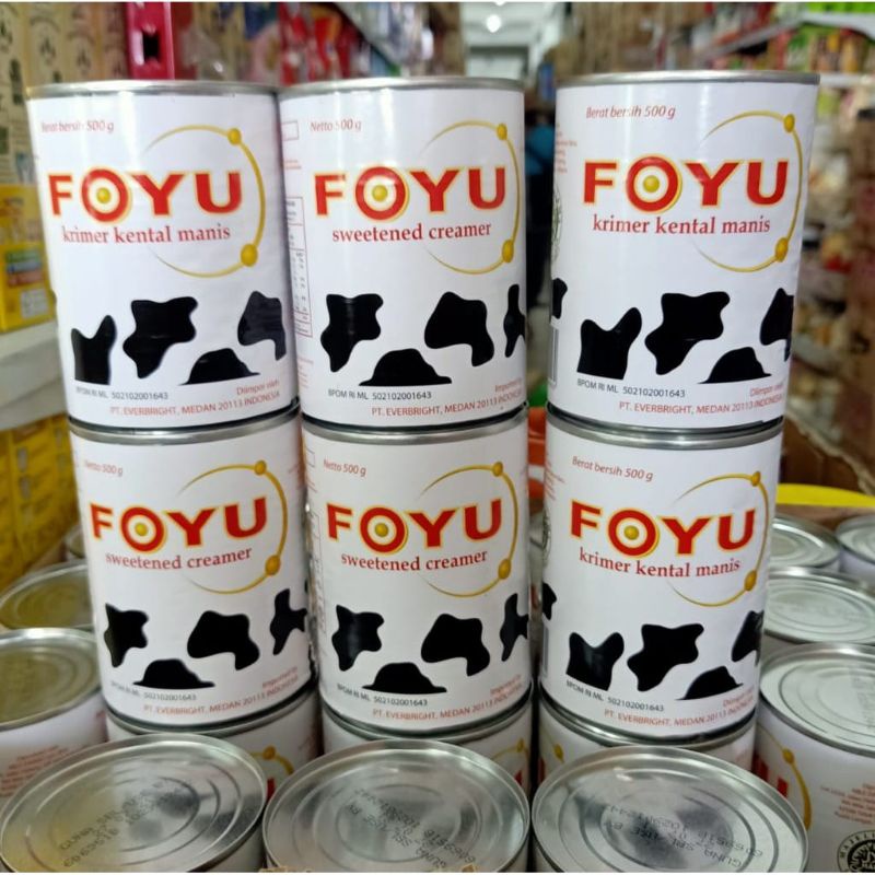 Jual FOYU SUSU KENTAL MANIS 500GR | Shopee Indonesia