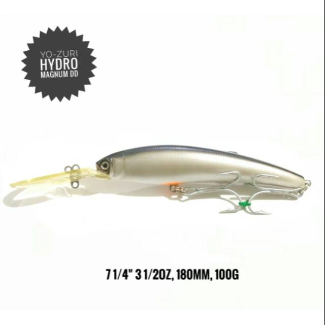 Jual UMPAN YO-ZURI HYDRO MAGNUM DD 180MM | Shopee Indonesia