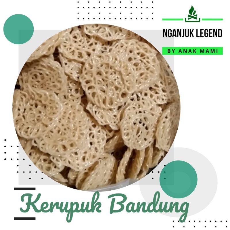 Jual Kerupuk Krupuk Kerecek Krecek Opak Bandung Mentah 1 kg | Shopee ...