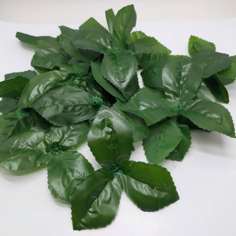 Jual Aplikasi Daun Mawar - Tanaman Hias Plastik - Daun Artifisial ...