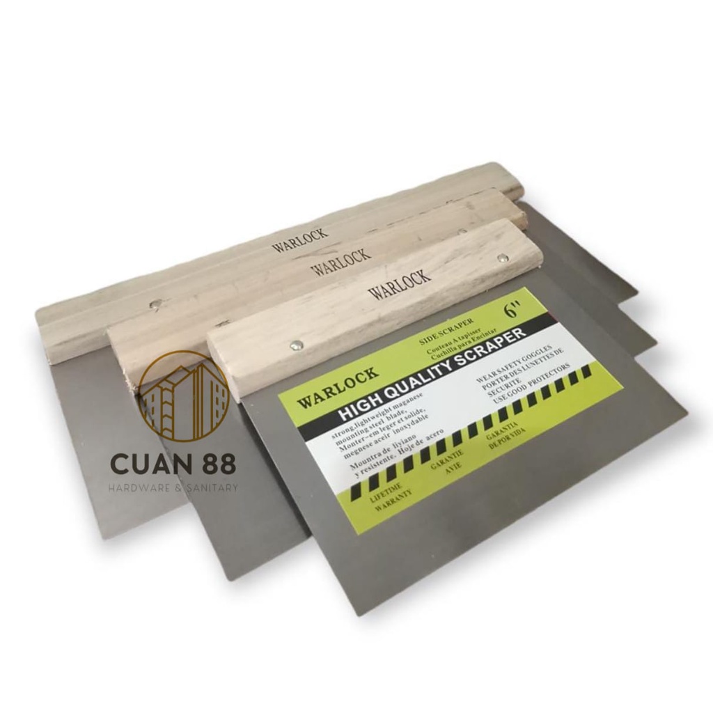 Jual Kape Gypsum Gg kayu / Scraper Gypsum warlock 6inch 8inch 10inch ...