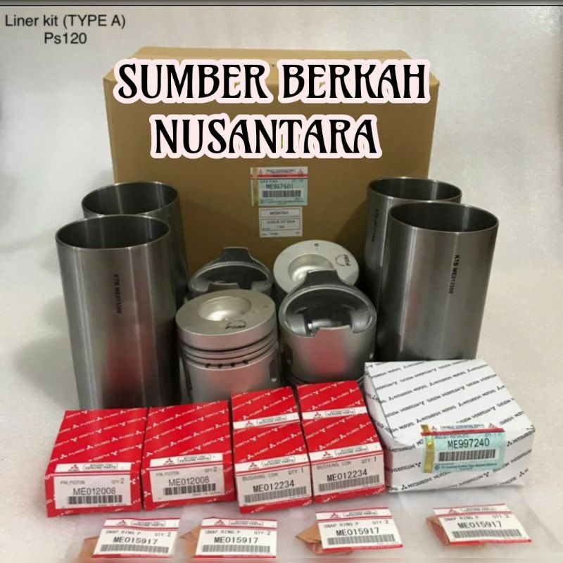 Jual Liner kit atau liner set ps120 4D34 | Shopee Indonesia