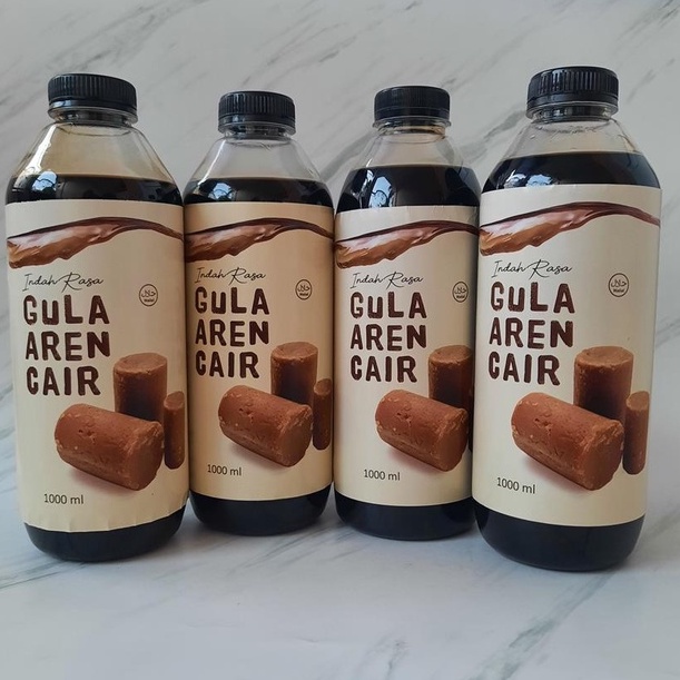 Jual Brown Sugar Syrup 1 Liter atau Sirup Rasa Gula Aren 1000 ml dengan ...