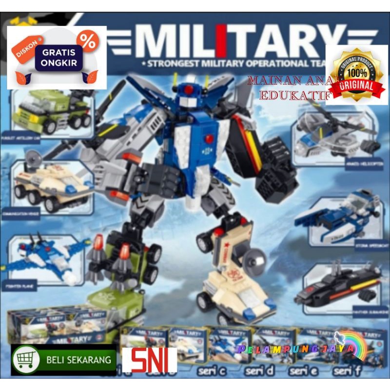 Jual Mobil Rakit Transformer Murah Block Block Balok Brick | Shopee ...