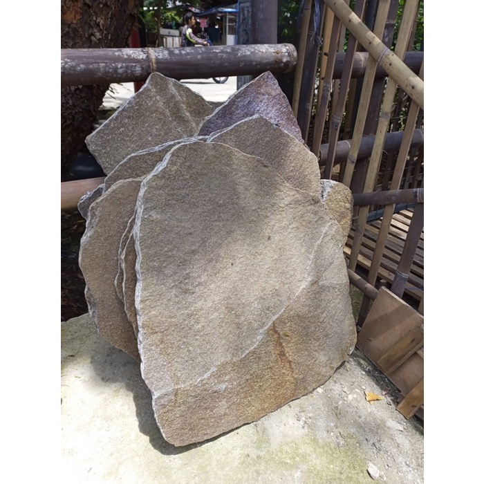 Jual Batu Lempeng Bukit Besar Tebal 5 cm | Shopee Indonesia