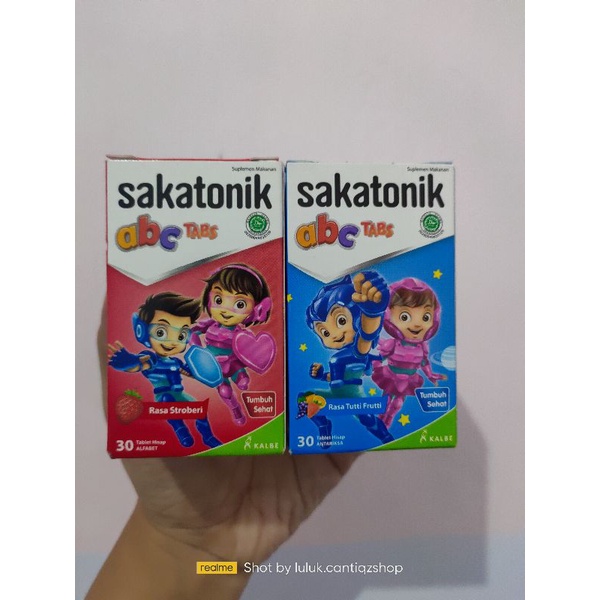 Jual SAKATONIK ABC / Sakatonik abc Multivitamin tablet hisap | Shopee ...