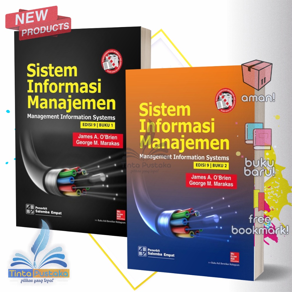 Jual Sistem Informasi Manajemen Edisi 9 Buku 1 & Buku 2 - James A. O ... Jual Sistem Informasi Manajemen Edisi 9 Buku 1 & Buku 2 - James A. O ...