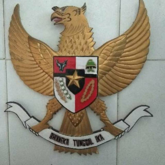 Jual Grosir Dekorasi dinding lambang garuda pancasila dari kayu ukuran ...