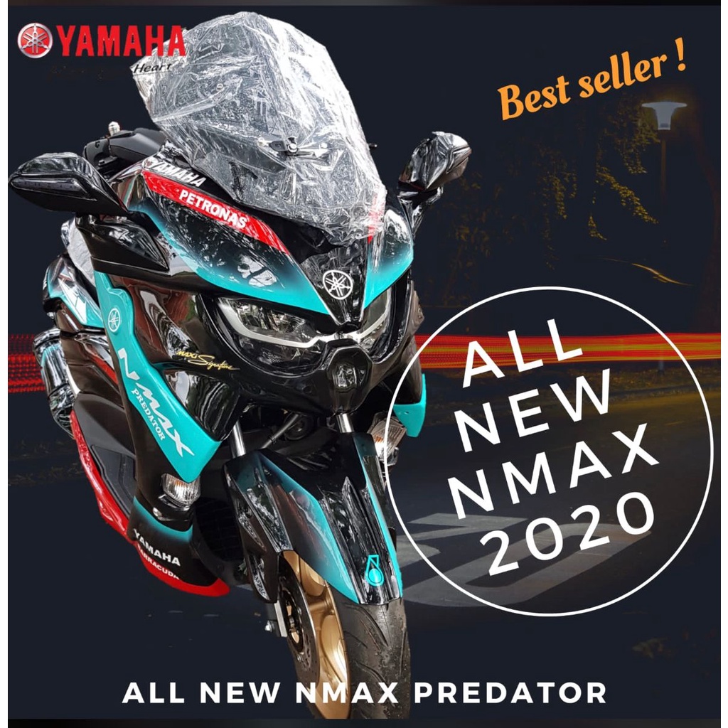 Jual FULL BODY NMAX PREDATOR OLD NEW ALL NEW asesoris motor nmax body ...