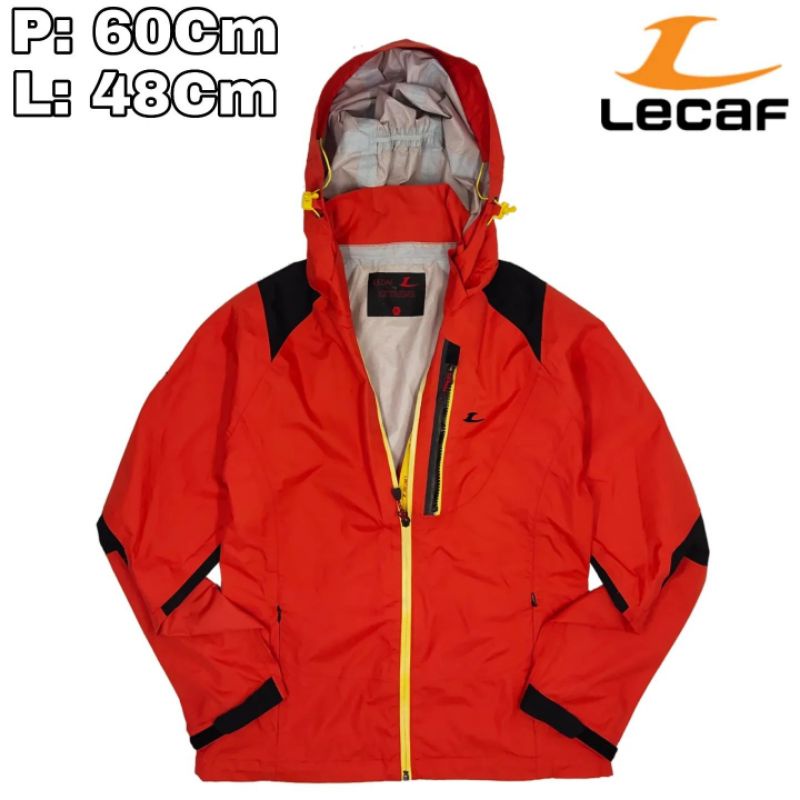 Jual J23 Jaket Outdoor Waterproof Lecaf DCTL OrangeJaket Tahan Air ...