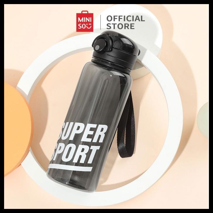 Jual Miniso Botol Bouncing Tritan Dengan Tali Cangkir Minum Botol 700Ml ...