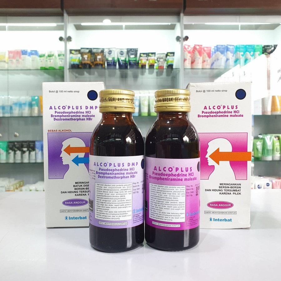 Jual ALCO PLUS | ALCO PLUS DMT Sirup 100mL - Alco Plus DMT | Shopee ...