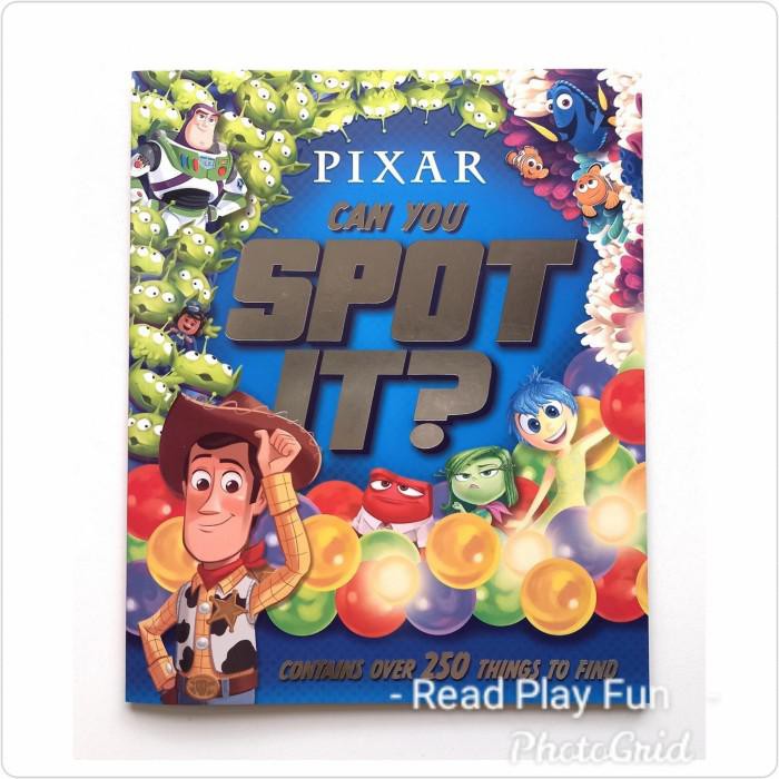Jual Hw Disney Pixar Can You Spot It? Look And Find Activity Book ...