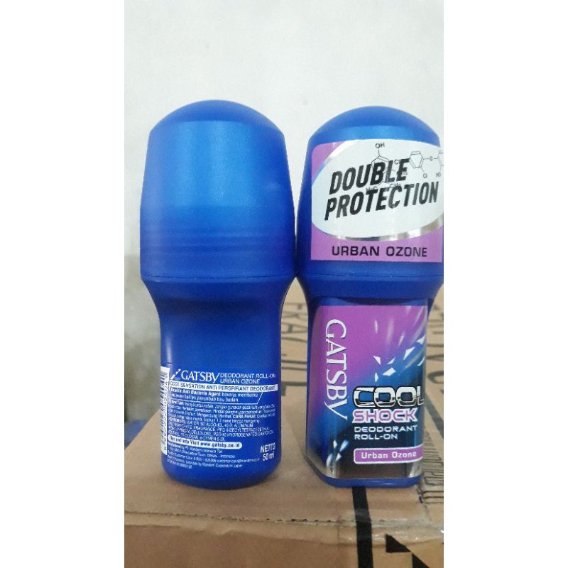 Jual GATSBY DEODORANT ROLL-ON ( COOL SHOCK ) | Shopee Indonesia