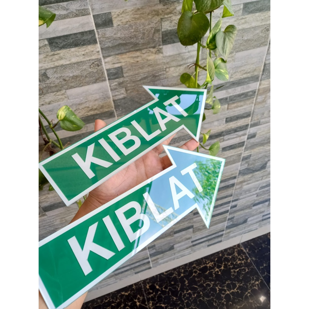 Jual Akrilik Arah Kiblat | Akrilik Petunjuk Arah Sholat SIGN AKRILIK ...