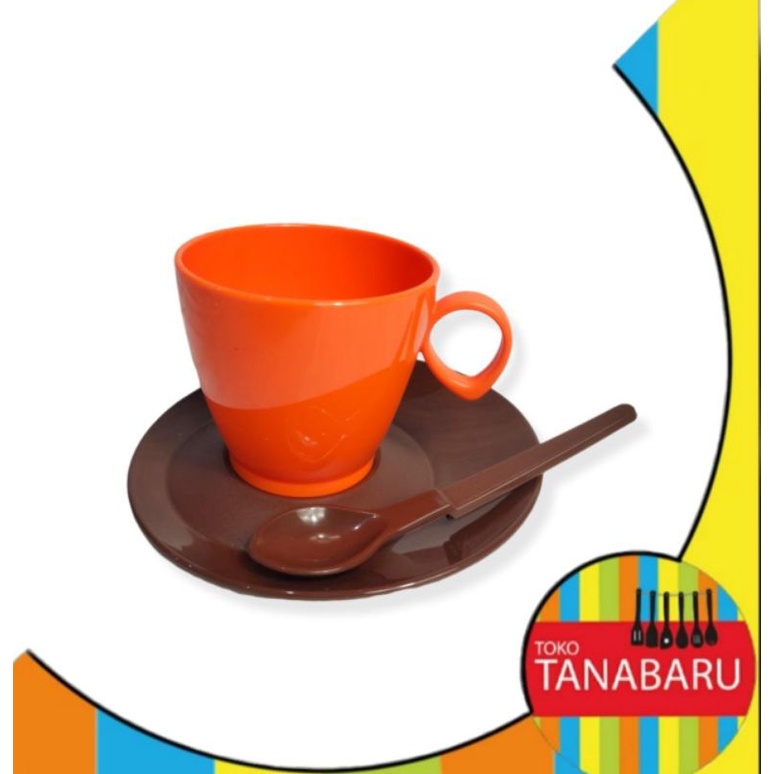 Jual Tupperware moment cup / tea cup / tea set | Shopee Indonesia