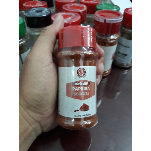 Jual Paprika Powder 40gr Paprika Bubuk 100% Asli | Shopee Indonesia