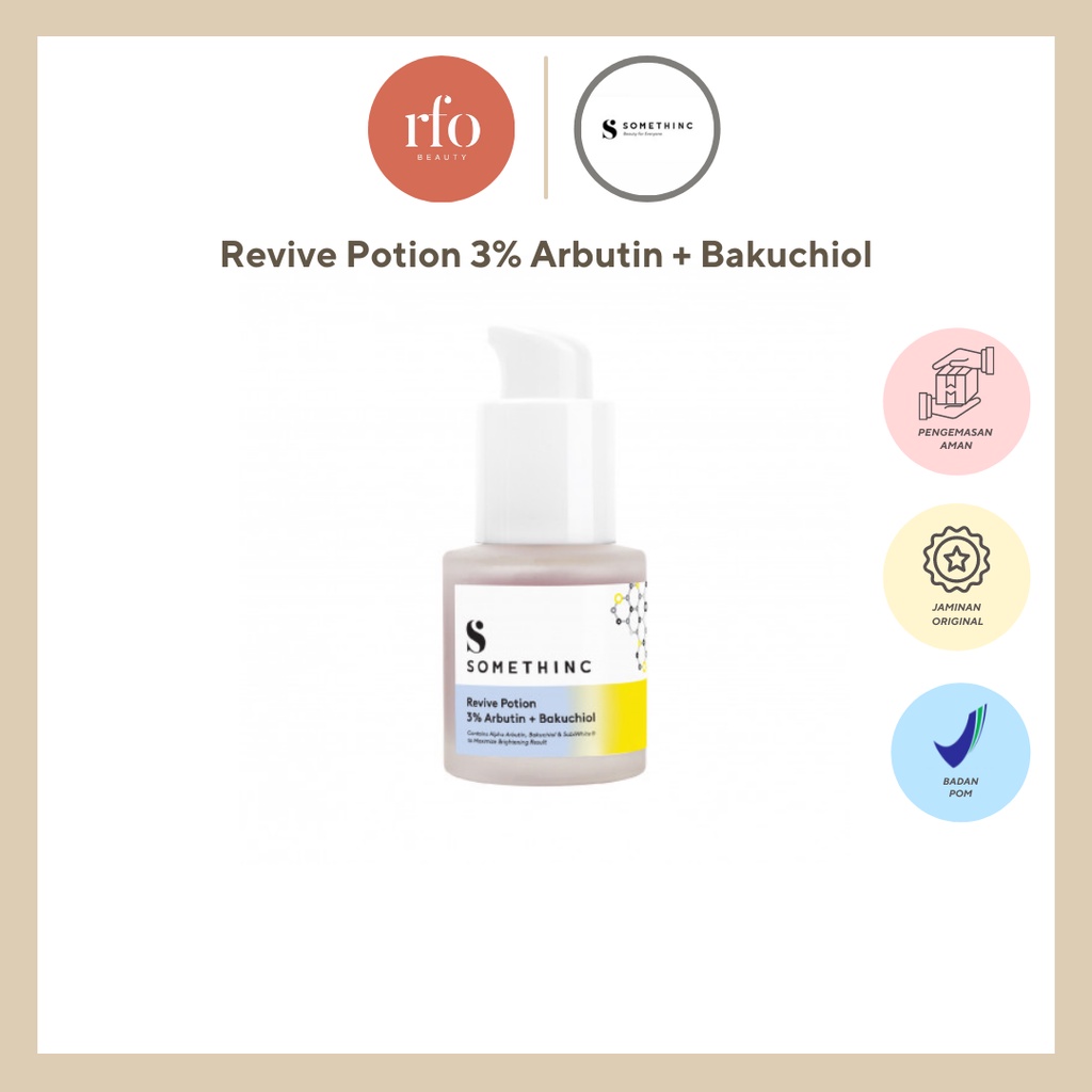 Jual Somethinc Revive Potion 3% Arbutin + Bakuchiol | Shopee Indonesia