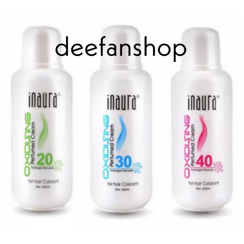 Jual INAURA Oxidising / Developer / Peroxide 200 ML | Shopee Indonesia