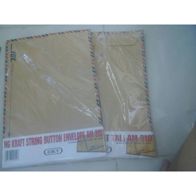 Jual Amplop coklat tali 310 10pcs | Shopee Indonesia