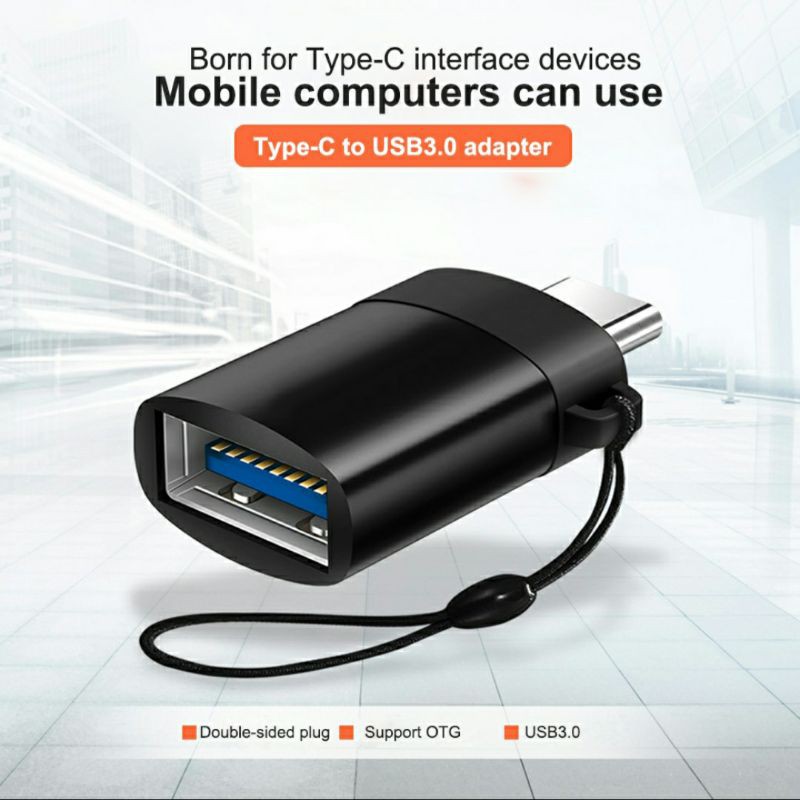Jual USB Female To USB Type C OTG Adapter | Shopee Indonesia