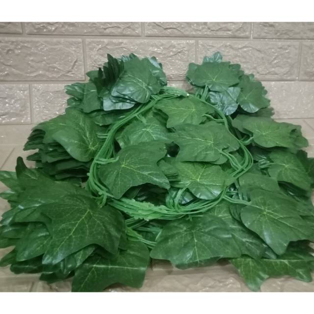 Jual Daun rambat daun anggur daun mangkok pjg 2m. Daun artificial ...