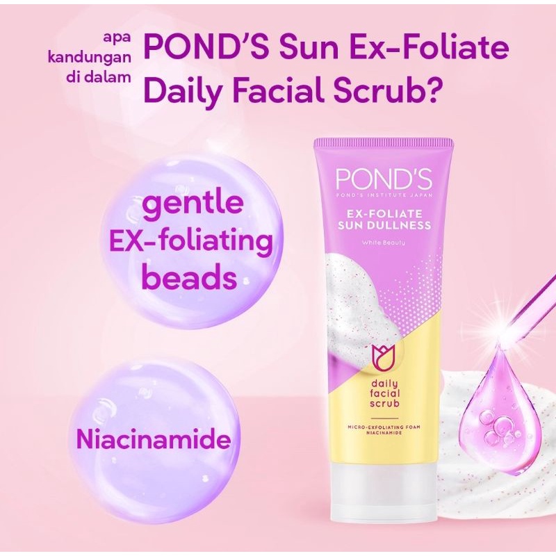 Jual PONDS Facial Foam Serum Whip Foam 100gr / PONDS Pencuci Muka 100ml ...