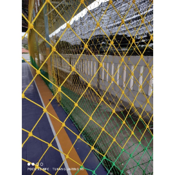 Jual 1paket Jaring Dinding & jaring atas lapangan futsal | Shopee Indonesia